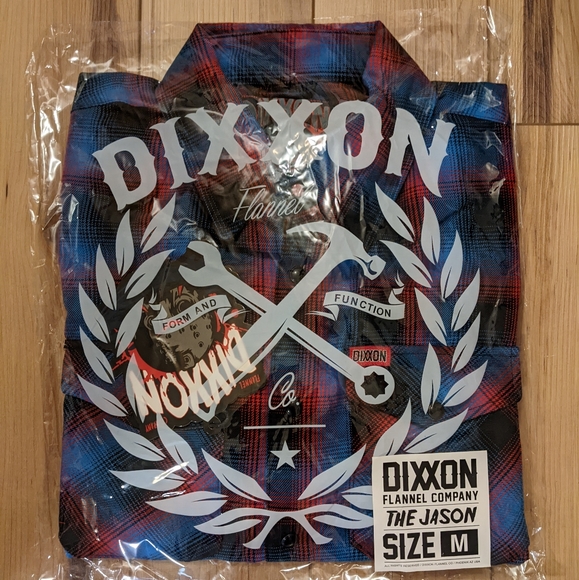 DIXXON | Shirts | Dixxon Mens Xs The Jason Horror Series Flannel New In ...
